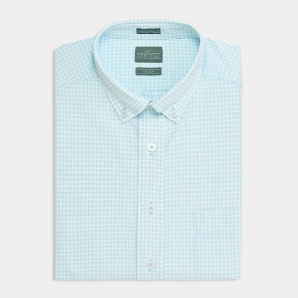 GenTeal Holden Softouch Sport Shirt - Powder Blue – Wiregrass Designs