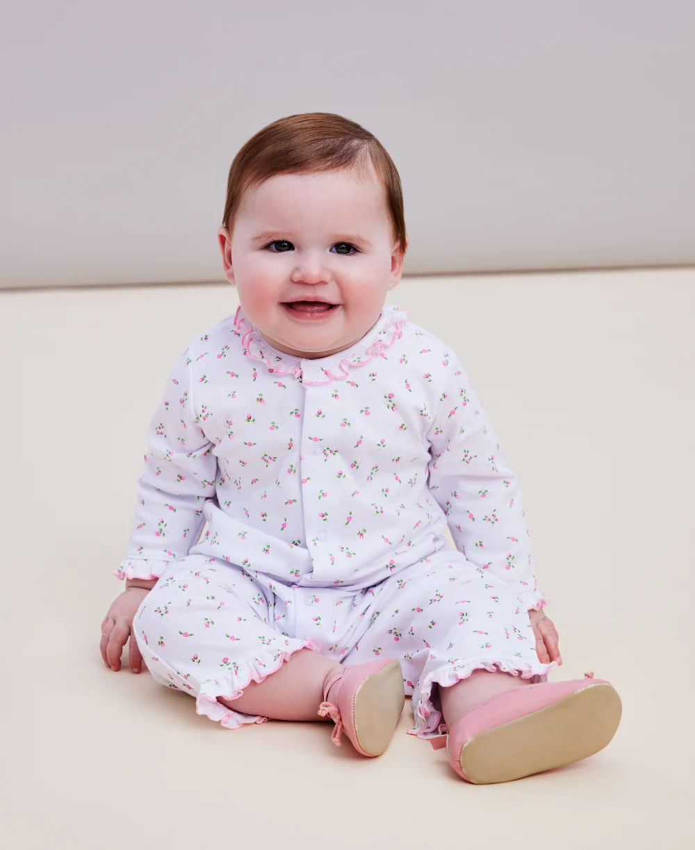 Kissy Kissy Garden Roses Print Playsuit – Wiregrass Designs