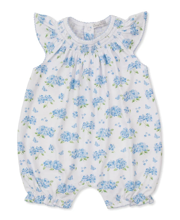 Kissy Kissy Heavenly Hydrangeas Short Playsuit – Wiregrass Designs