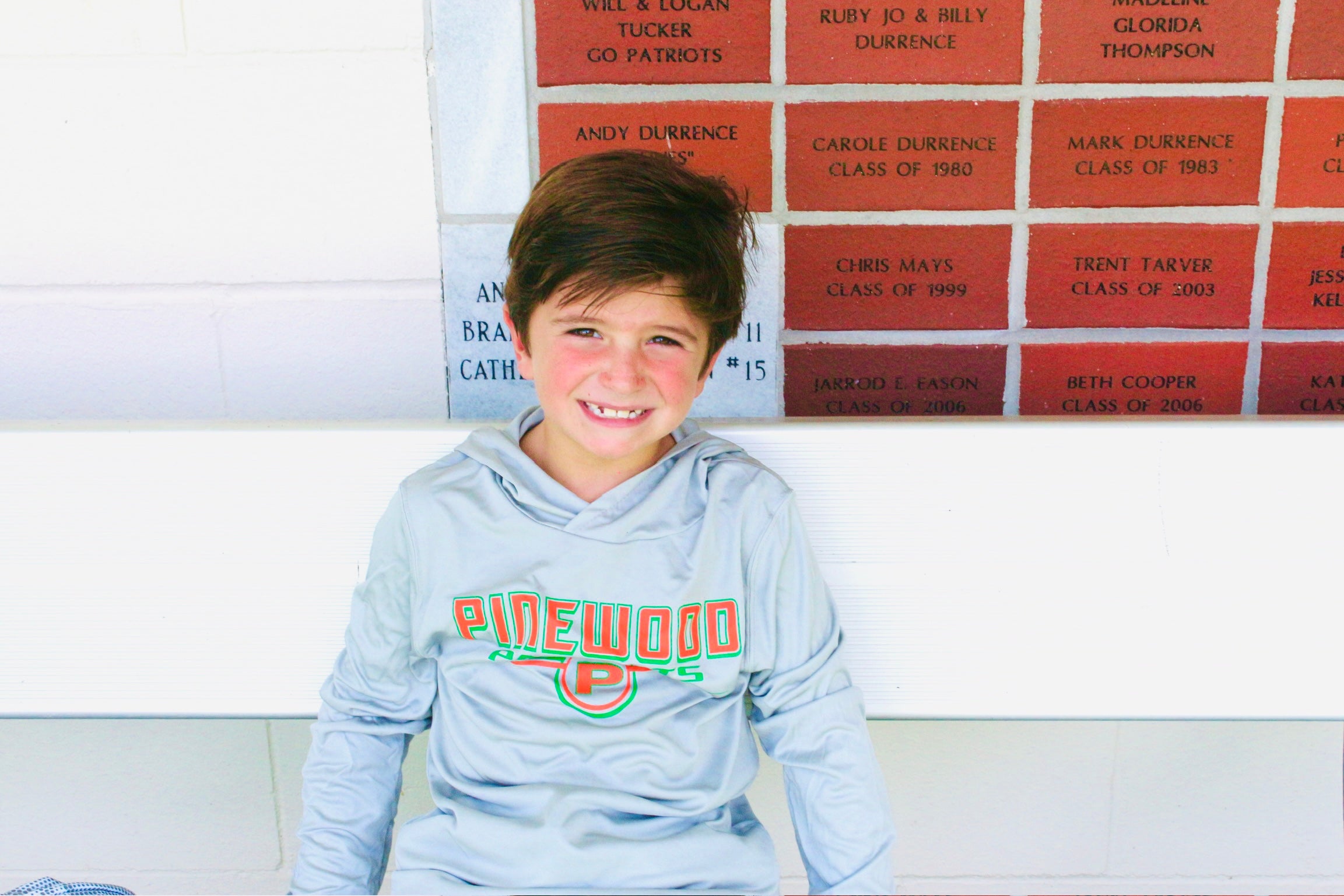 Pinewood Patriots Silver Dri-Fit Hoodie – Wiregrass Designs