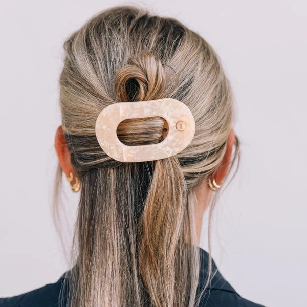 Teleties Soft Surf Small Flat Round Hair Clip – Wiregrass Designs