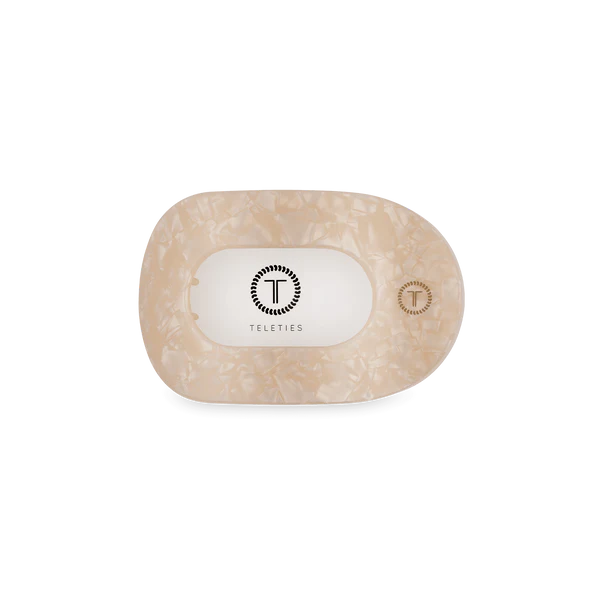 Teleties Soft Surf Small Flat Round Hair Clip – Wiregrass Designs
