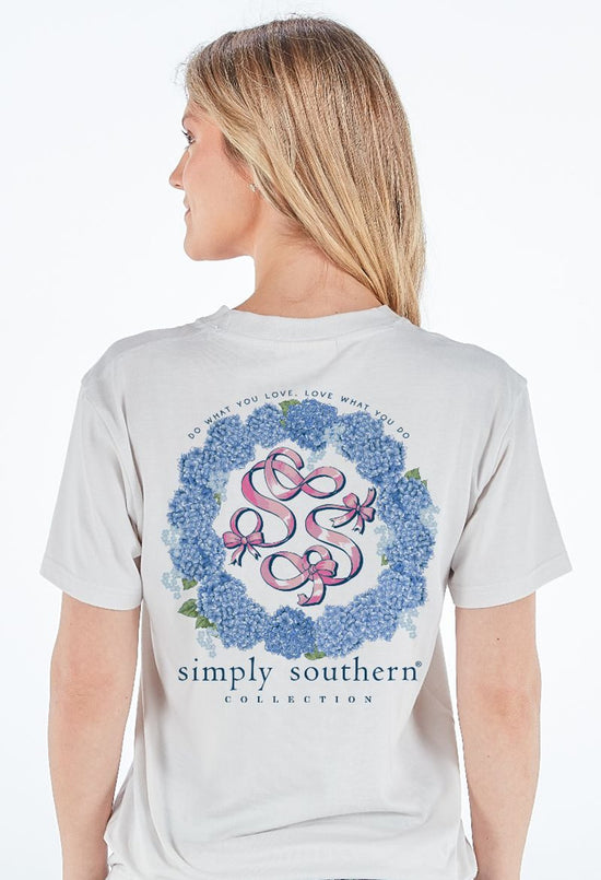 Simply Southern Floral Logo SS Tee - Star – Wiregrass Designs